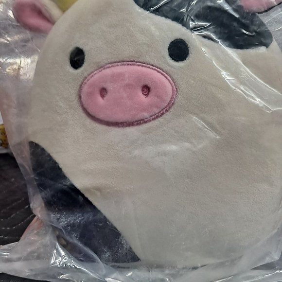 Squishmallows | Toys | Squishmallows Cow Connor The Cos Plush Stuffed ...